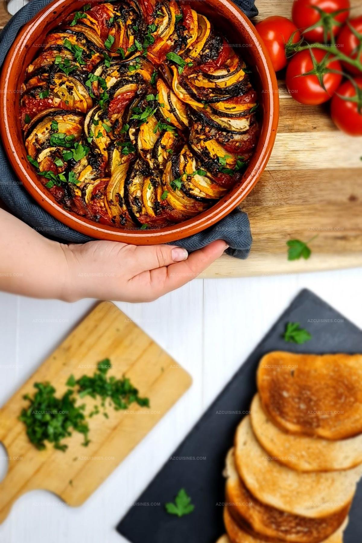 The Rustic French Ratatouille Recipe: A Colorful Veggie Delight - AZ ...