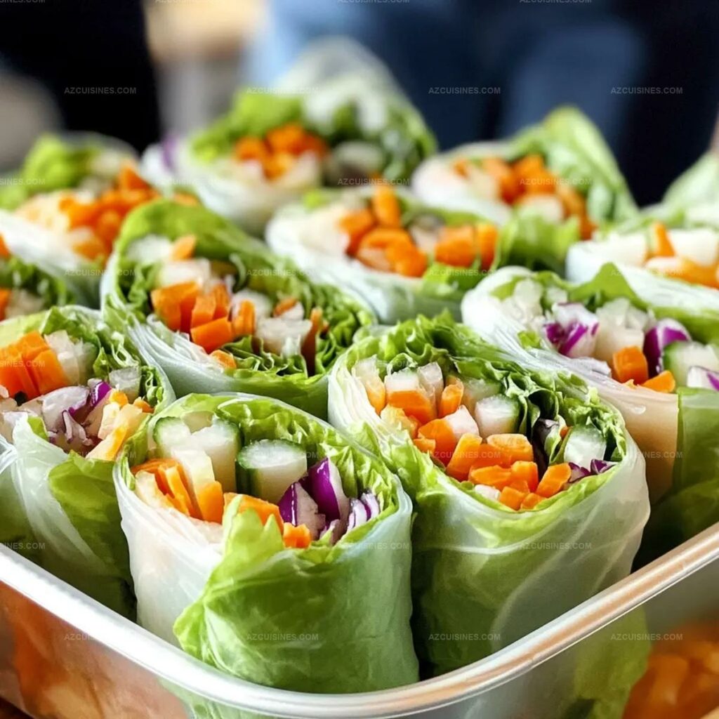 Make Crisp Fresh Spring Rolls: A Zippy Homemade Recipe - AZ Cuisines