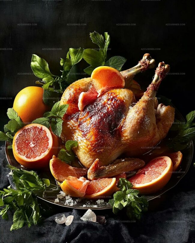 Zesty Roast Chicken with Grapefruit Recipe: A Tangy Twist - AZ Cuisines