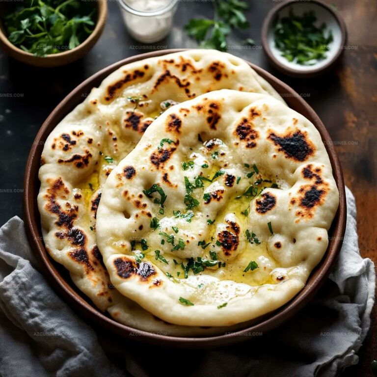Fluffy Homemade Naan Bread Recipe: Pillowy Perfection Every Time - AZ ...