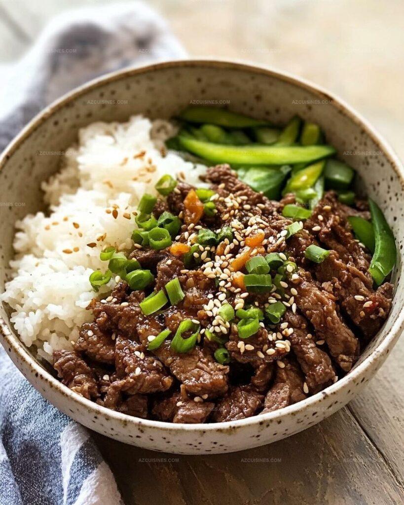 Sizzling Asian Beef Bowls Recipe: A Flavorful Family Favorite - AZ Cuisines