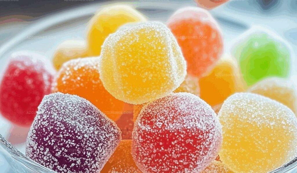 Colorful Fruity Homemade Gumdrops Recipe for Sweet Smiles - AZ Cuisines