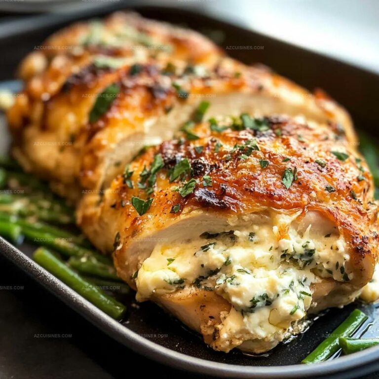 The Juiciest Boursin Stuffed Chicken Breast Recipe Ever Made - AZ Cuisines