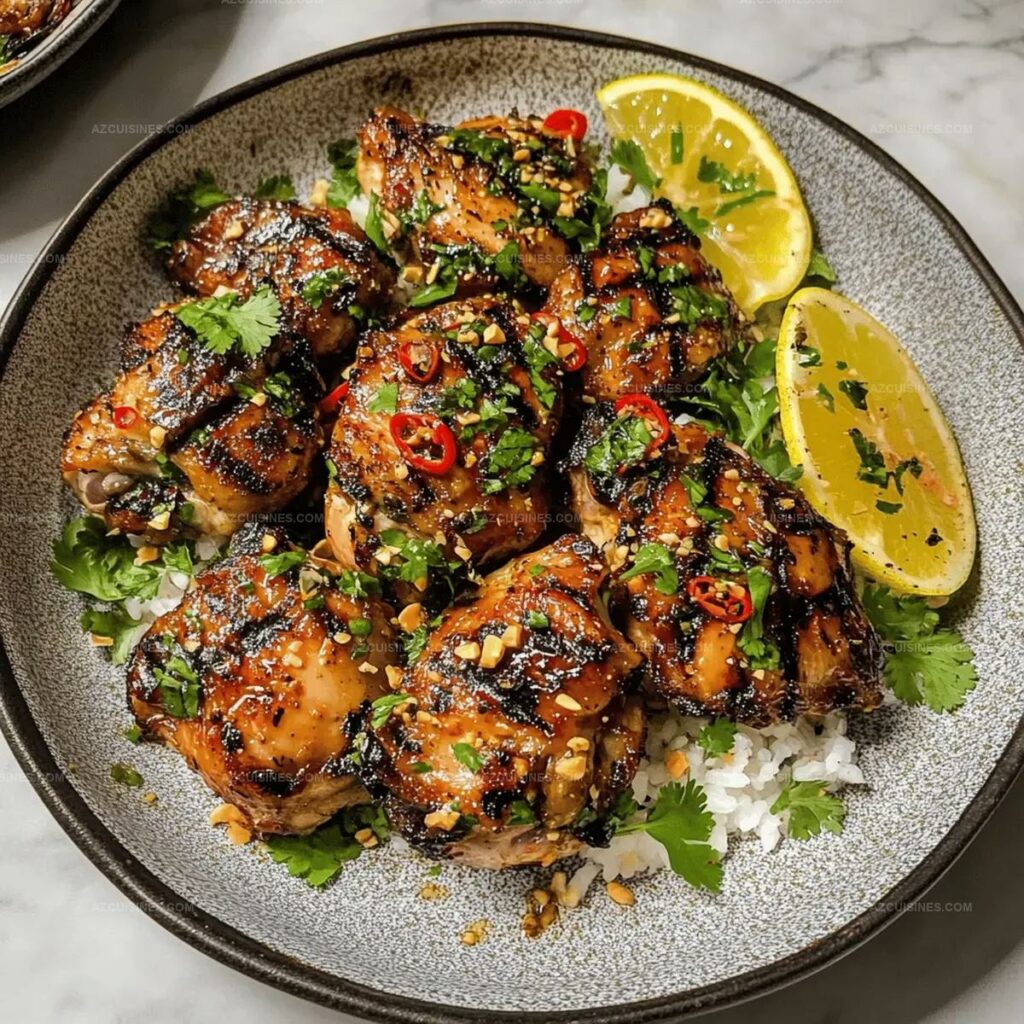 Sizzling Thai Grilled Chicken Thighs Recipe: A Flavor Adventure - AZ ...