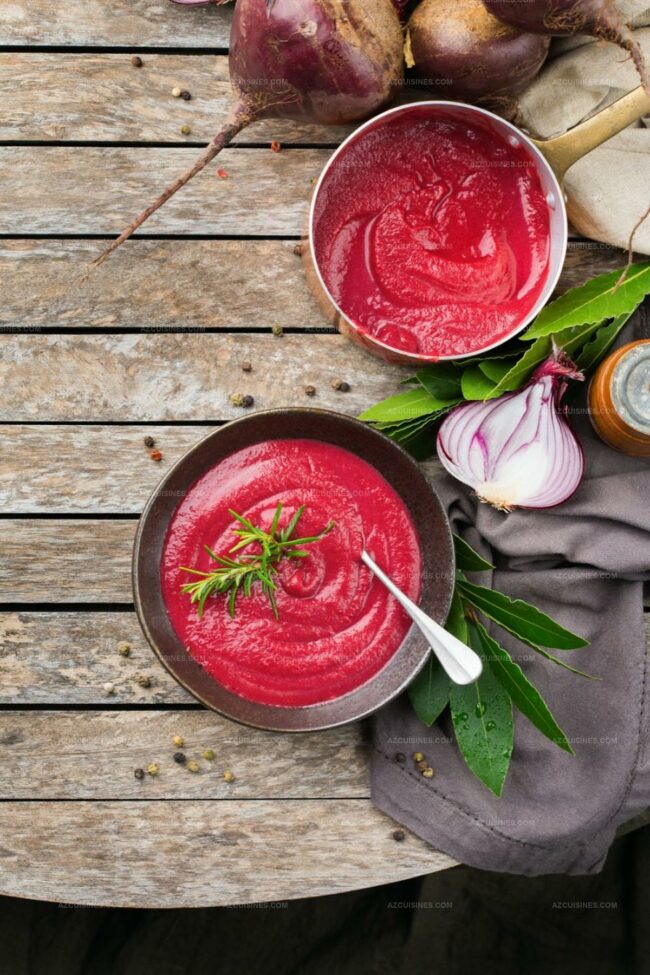The Heartwarming Beetroot Soup Recipe Everyone Adores - AZ Cuisines