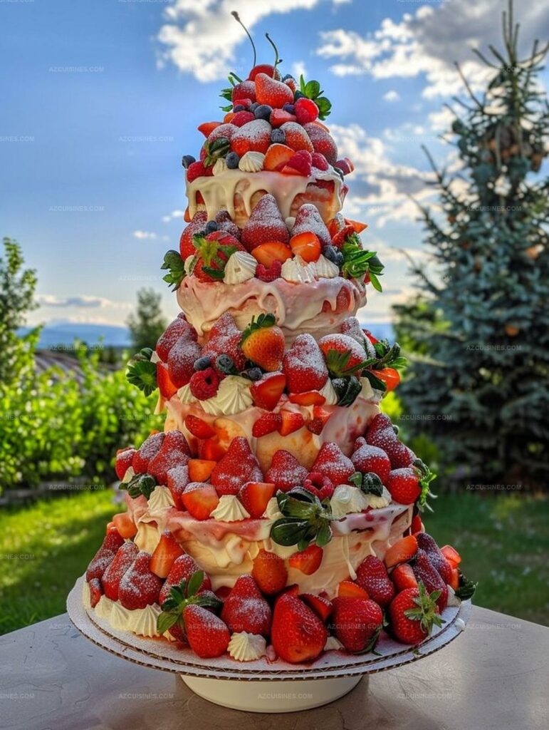 Irresistible Strawberry Seismic Cake Recipe for Sweet Moments - AZ Cuisines