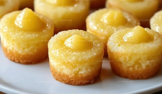 Irresistible Mini Lemon Drop Cakes Recipe for Sweet Citrus Joy - AZ ...