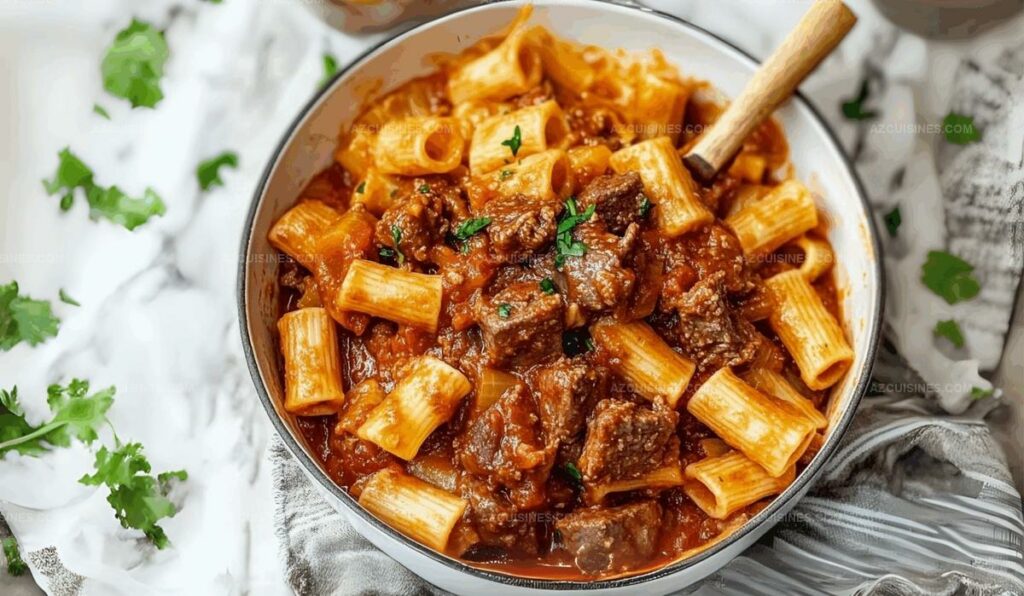 The Juiciest Beef Pasta in Tomato Sauce Recipe for Dinner Magic - AZ ...